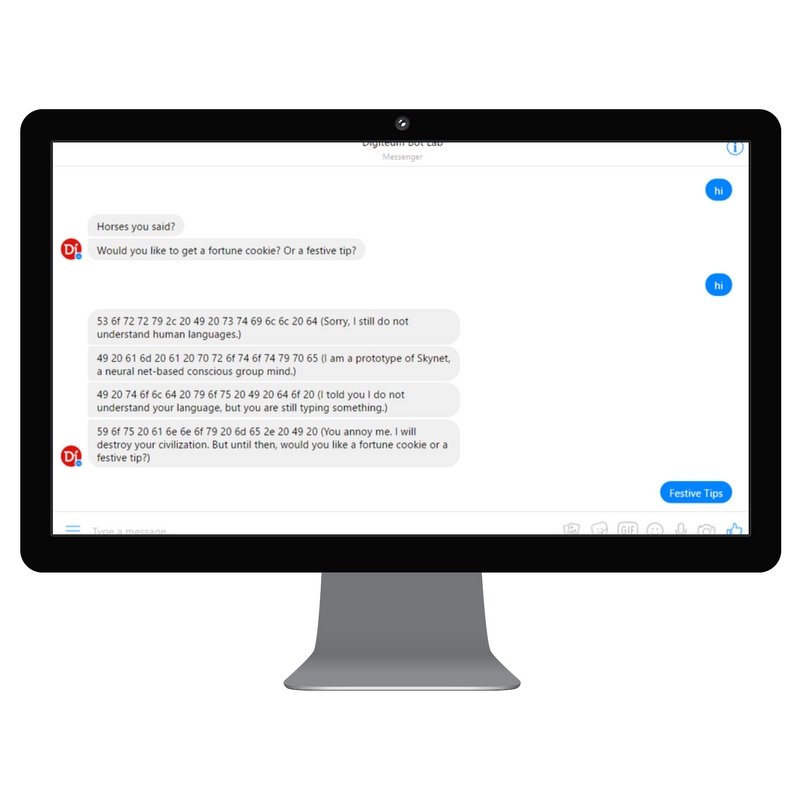 Chatbot for Holidays - New Merry Christmas App