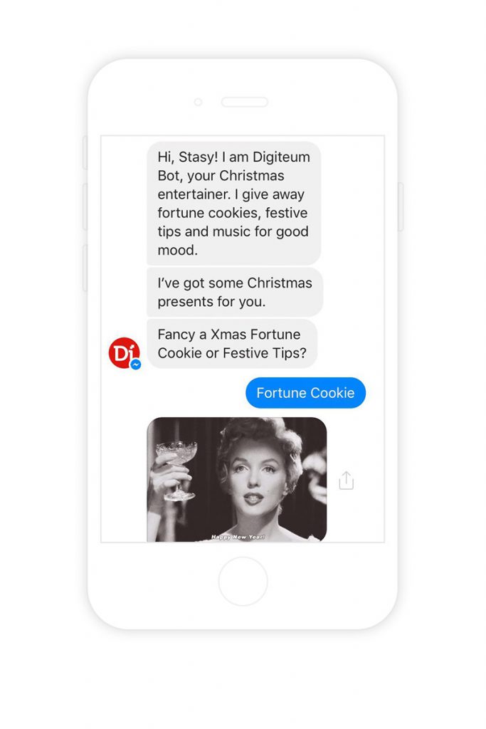 Chatbot for Holidays - New Merry Christmas App