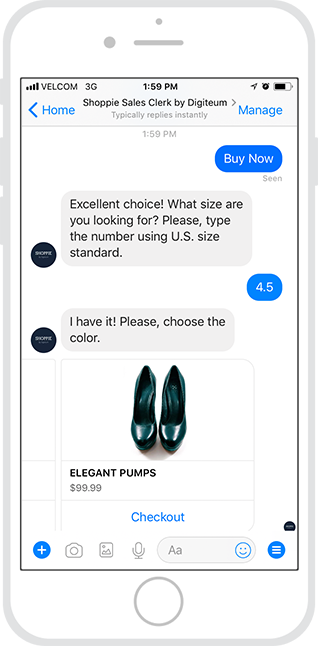 Shopping Chatbot for Retail: Recommendation, Sales and Support Automation