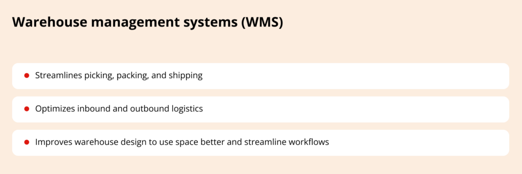 8 Major Types of Logistics Software with Examples | Digiteum