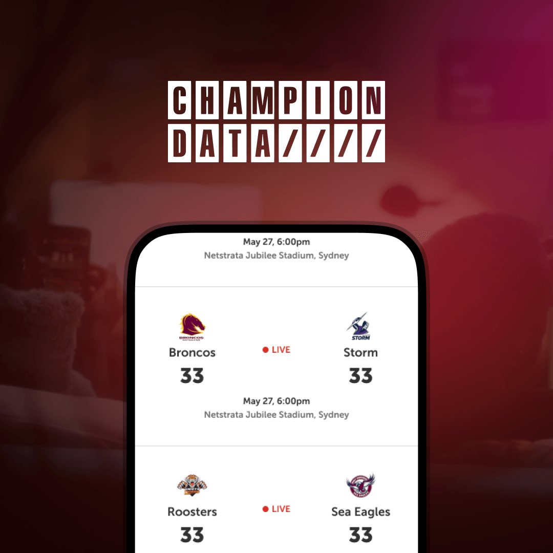 Sports Data Platform for Champion Data [Case Study] | Digiteum